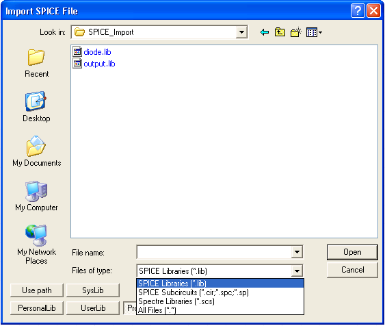 SPICE Library Import Procedure — Ansoft Designer 7.0 在线帮助文档,Ansys ... SPICE Library Import Procedure — Ansoft Designer 7.0 在线帮助文档,Ansys ...