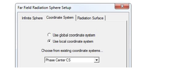Use the Relative Coordinate System in a Far Field Setup Calculation - HFSS 教学培训